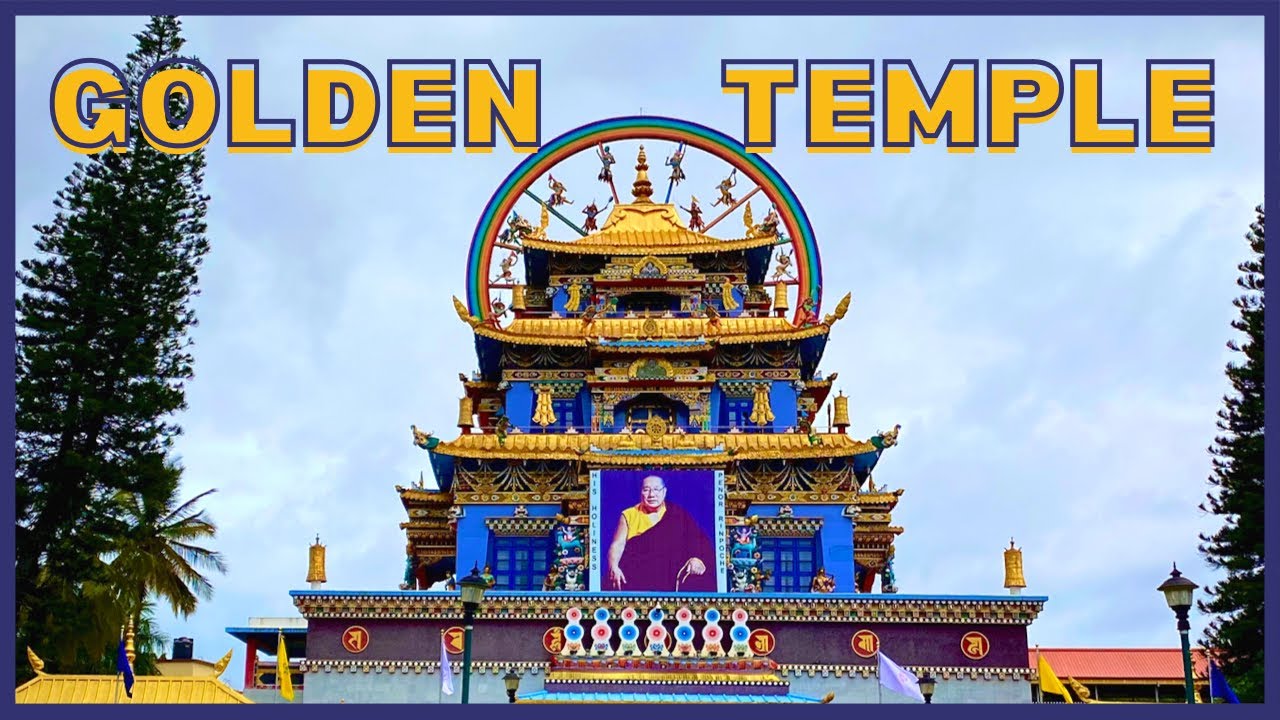 Golden Temple of Karnataka | Namdroling Monastery | World’s Largest ...