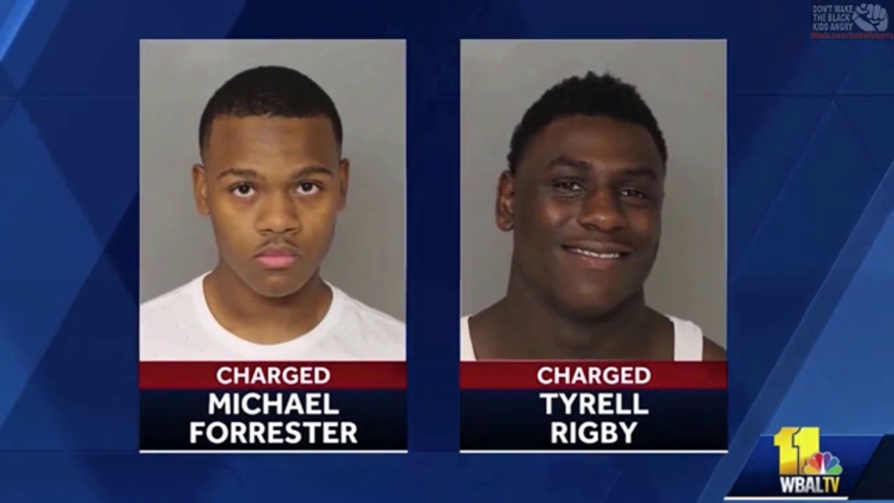 Just some more fellas at another mall riot in Baltimore. - YouTube