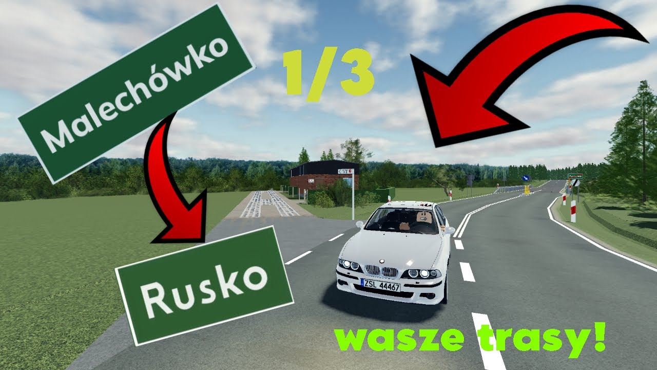 | Wasze Trasy PCD | Malechówko ️Rusko przez: DW205 | Polish Car Driving ...