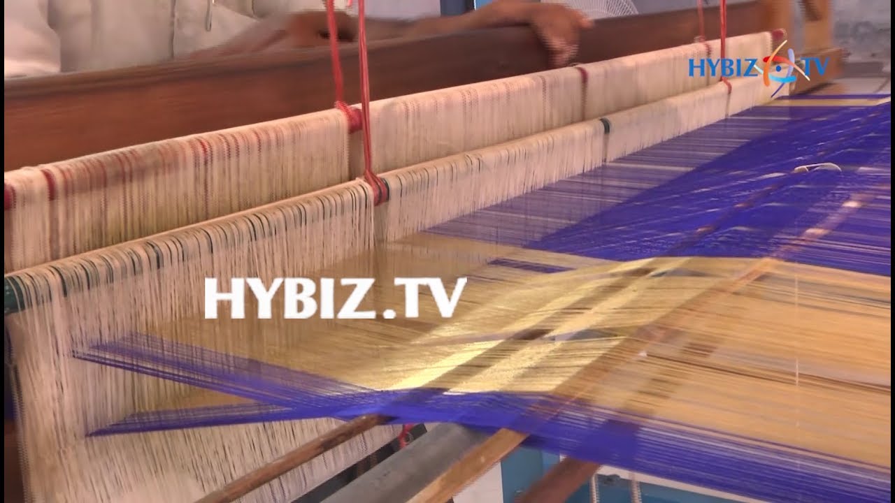 Saree Weaving Process | hybiz - YouTube