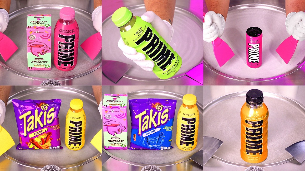 PRIME Ice Cream Rolls Compilation – The Most Satisfying ASMR Experience ...