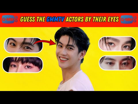 👁️ Guess The Thai Actors by Their Eyes | Thai BL Actors Quiz 2025 😍