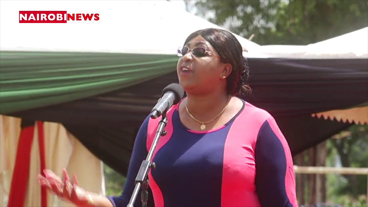 Aisha Jumwa turns Christian worship song into DP Ruto praise song - YouTube