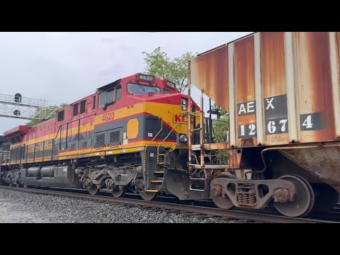 (Ex-KCS) NS 274 with CPKC 4620 trailing in Berryville, VA | 5/7/23 - YouTube