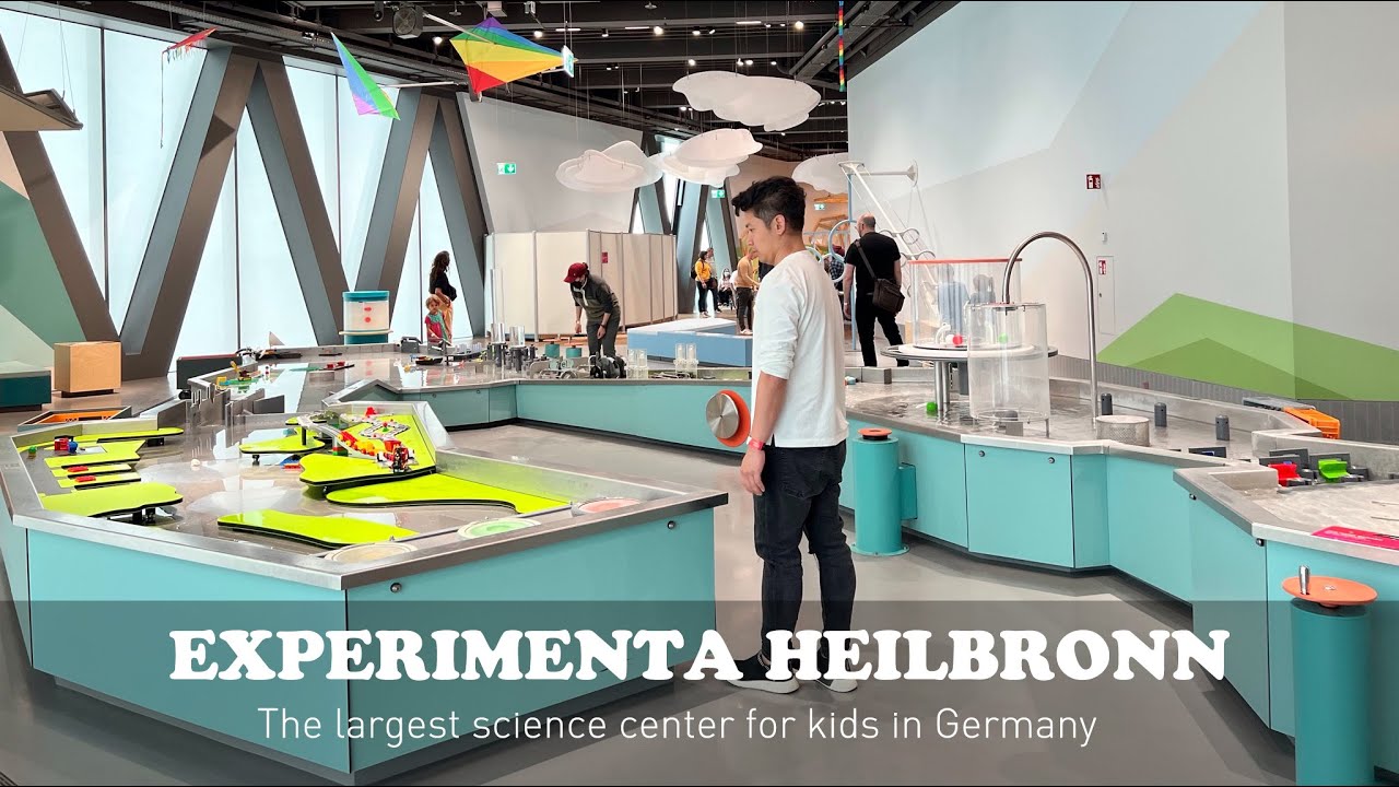 Experimenta Heilbronn - the largest science center in Germany - YouTube