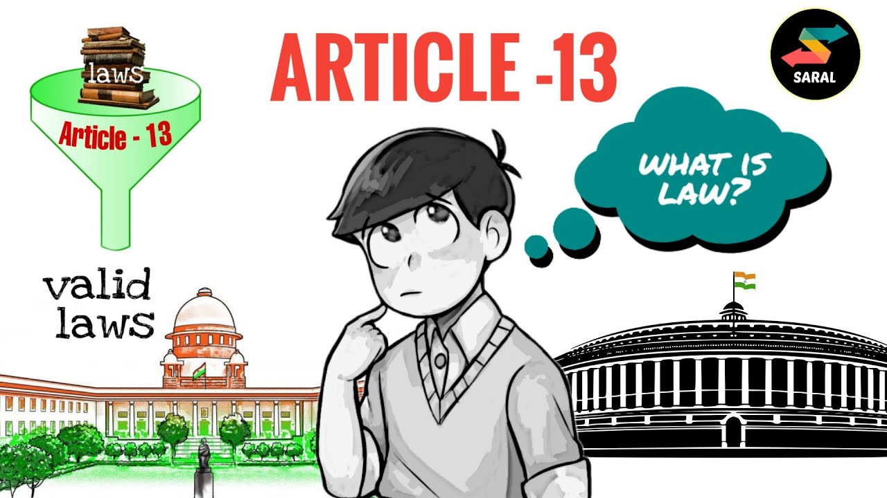 What is Law | Article 13 |Fundamental rights | Part 3 |Indian Polity ...