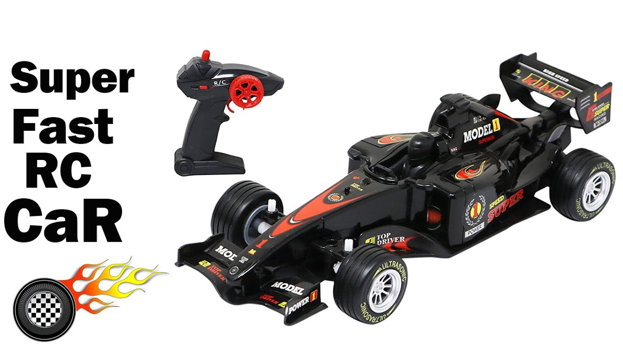 Formula 1 High Speed RC Racing Car Unboxing & Testing || Kidztoonz.in ...