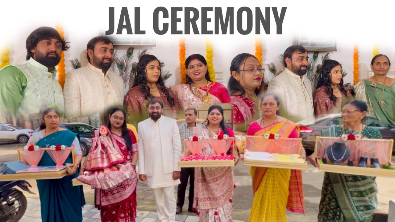 Finally Chirag ni Jal ceremony 💍 Complete kari 🙏🏻 #engagement # ...