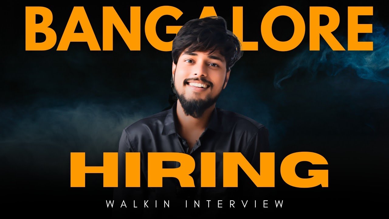 Walkin Interview in Bangalore Job Fair | Corporate Mazdoor - YouTube