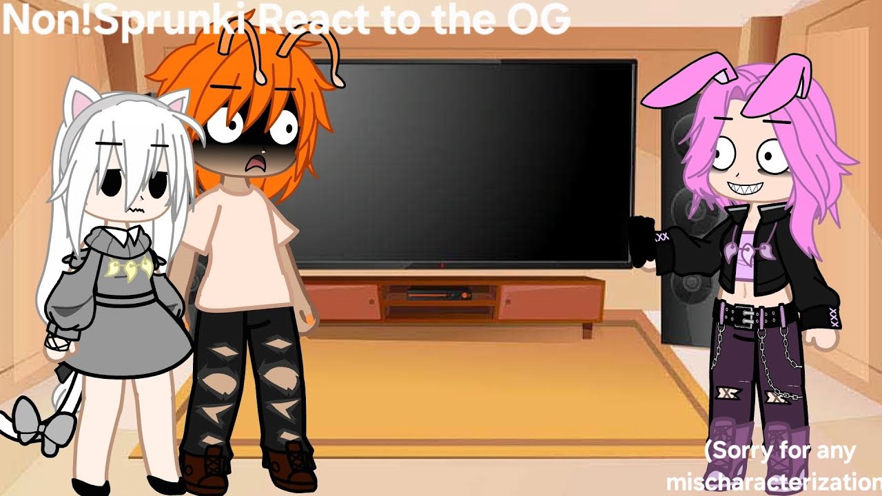 Non!Sprunki React to the OG (NO PART 2) - YouTube