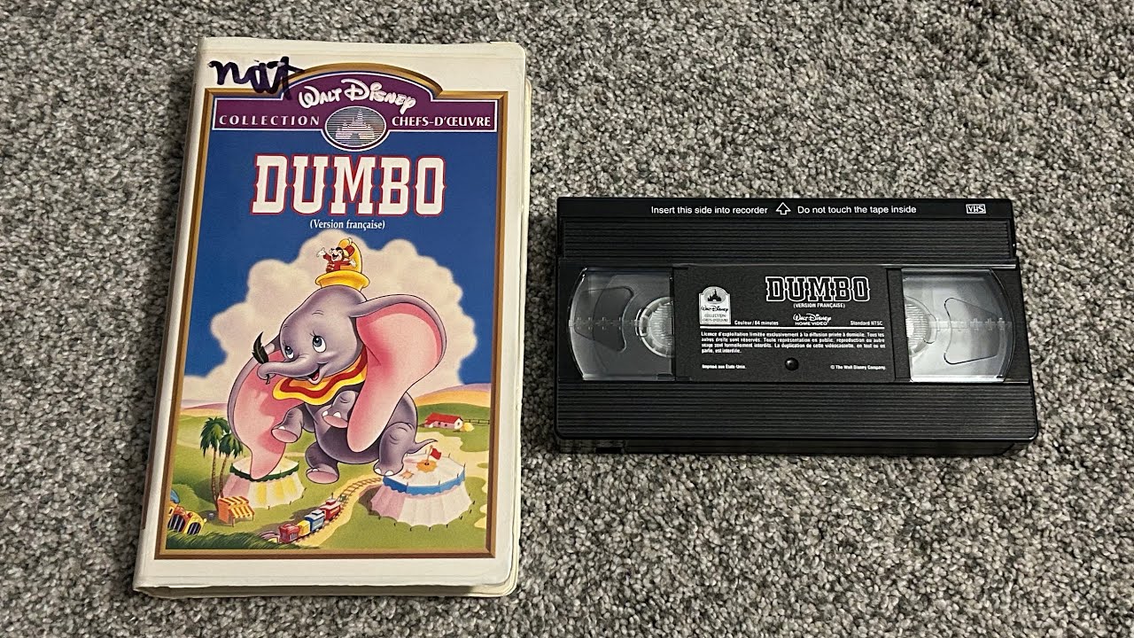 Dumbo 1994 French Canadian VHS Overview - YouTube