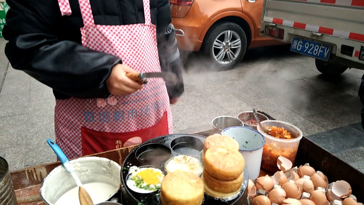 Street food Yiwu, China - YouTube