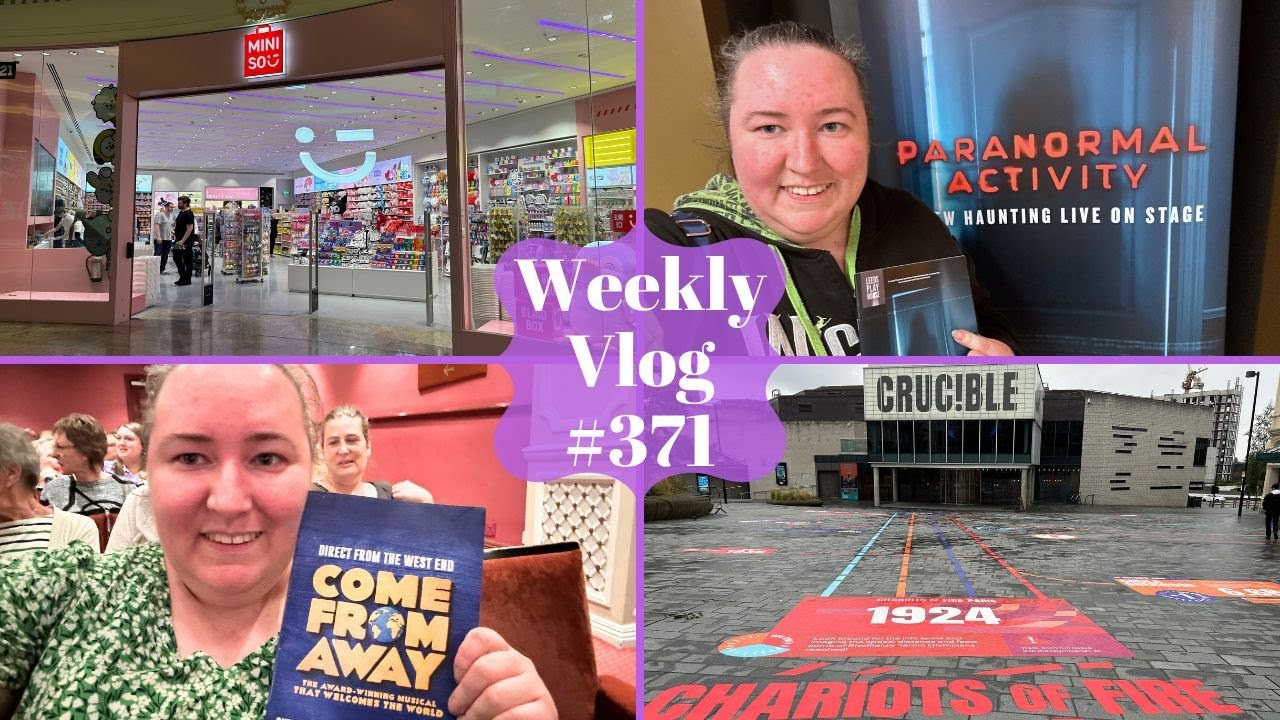 Weekly Vlog #371 - Look Around New Miniso Store, 2 Trips To Sheffield ...