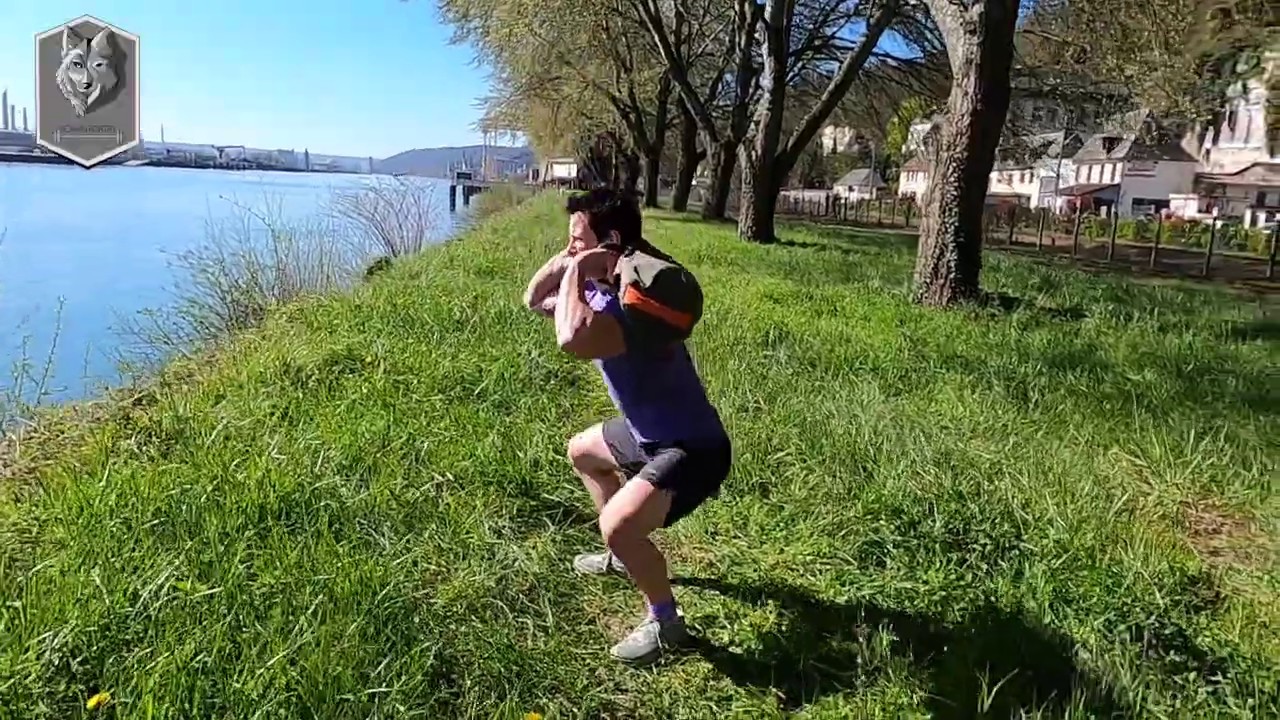 Back Squat Sandbag - YouTube