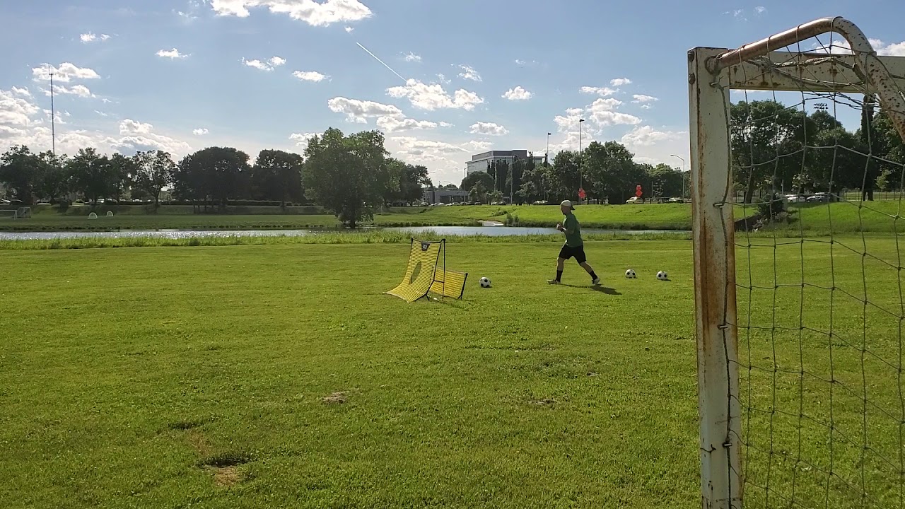 Rebounder Ground Passes - YouTube