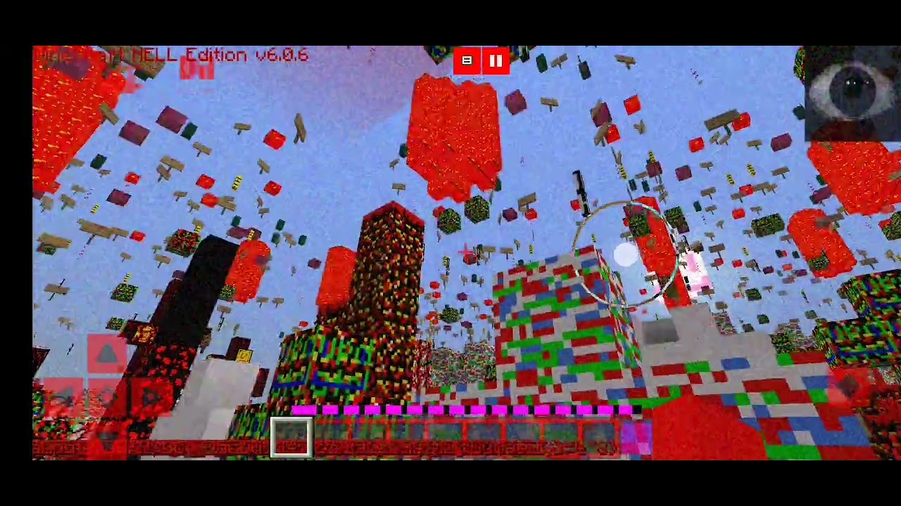 minecraft hell editon la versión más terrorífica de minecraft - YouTube