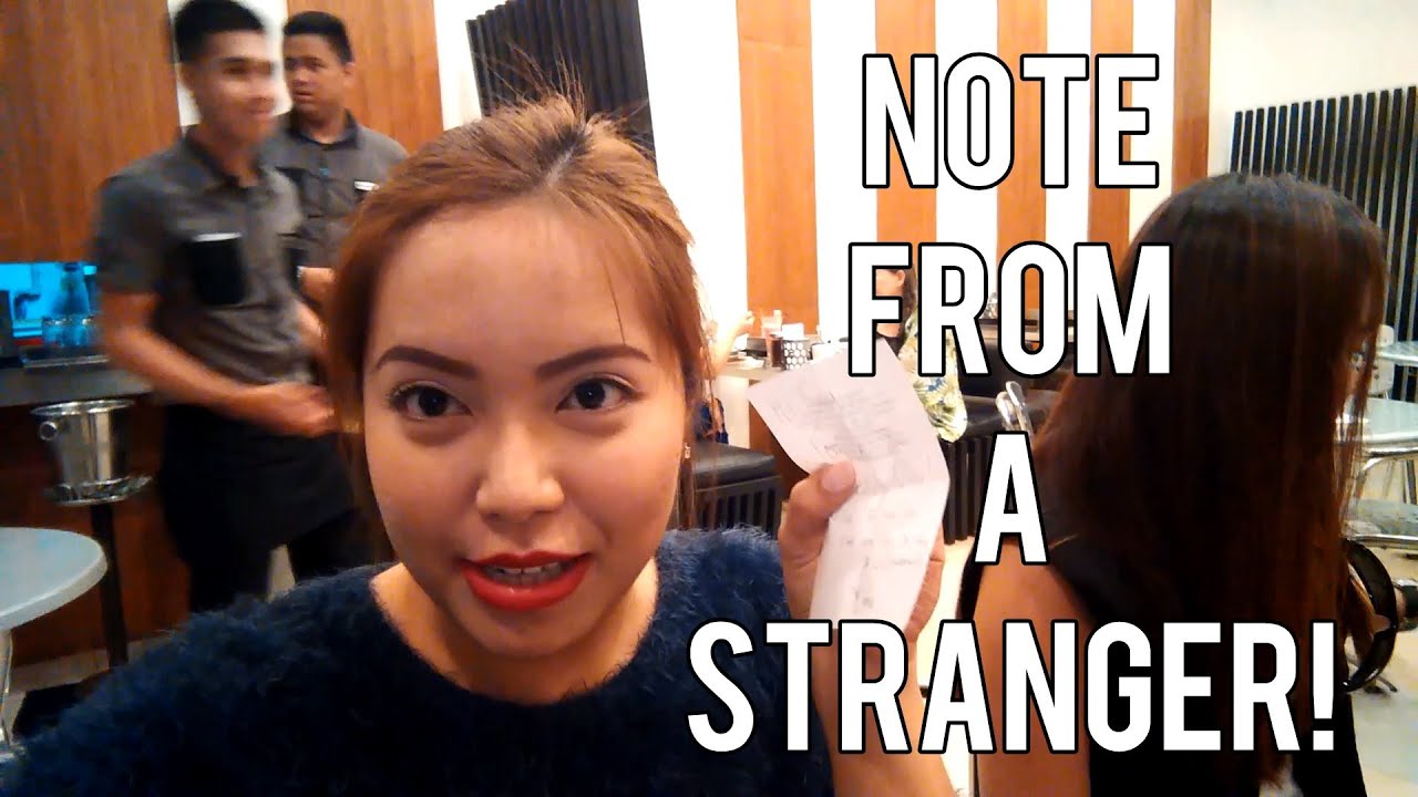 NOTE FROM A STRANGER! (October 12, 2015) - saytiocoartillero - YouTube