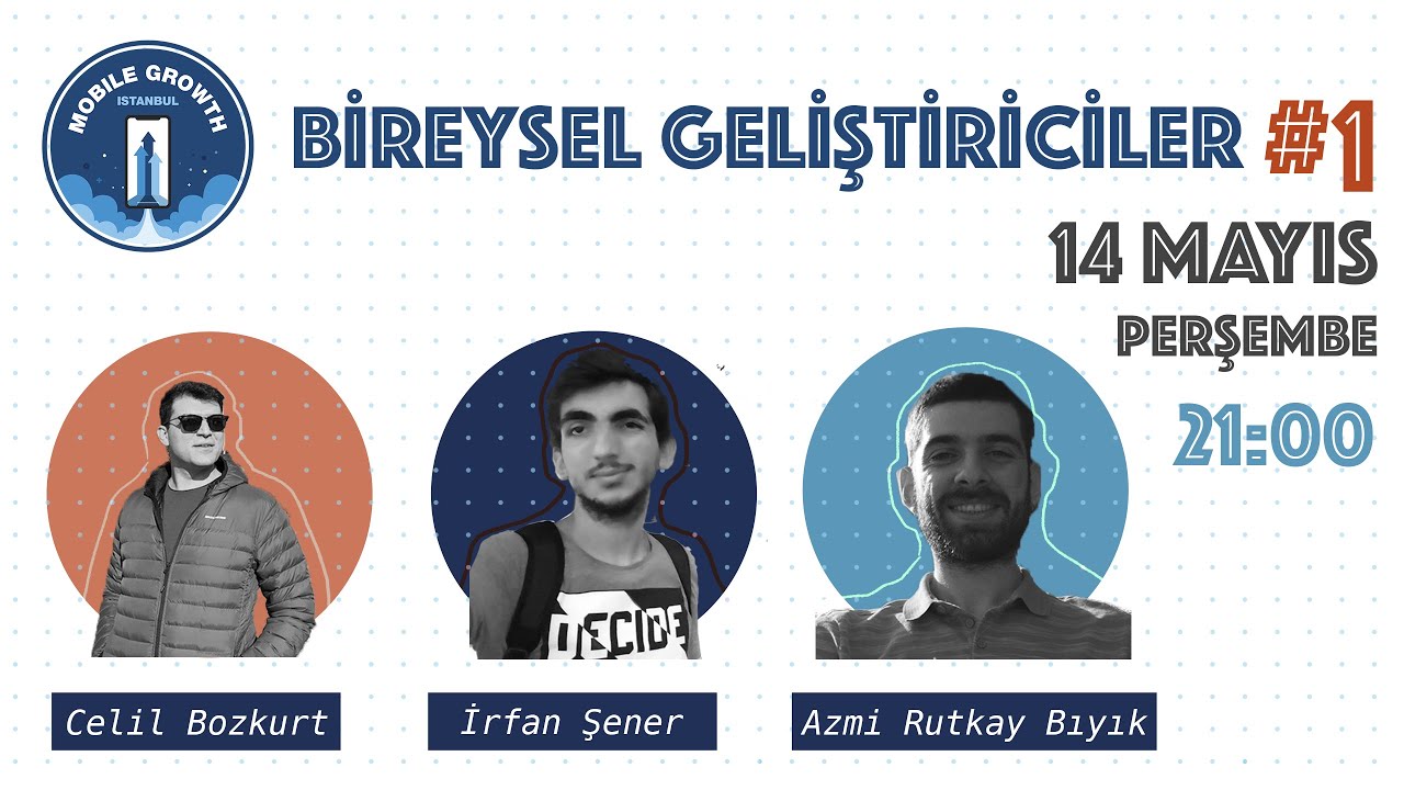 Bireysel Geliştiriciler #1- İrfan Şener / Azmi Rutkay Bıyık - YouTube