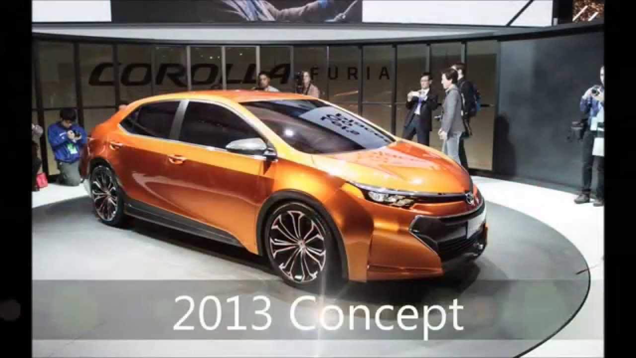TOYOTA COROLLA Pictorial Evolution (1966-2013) - YouTube
