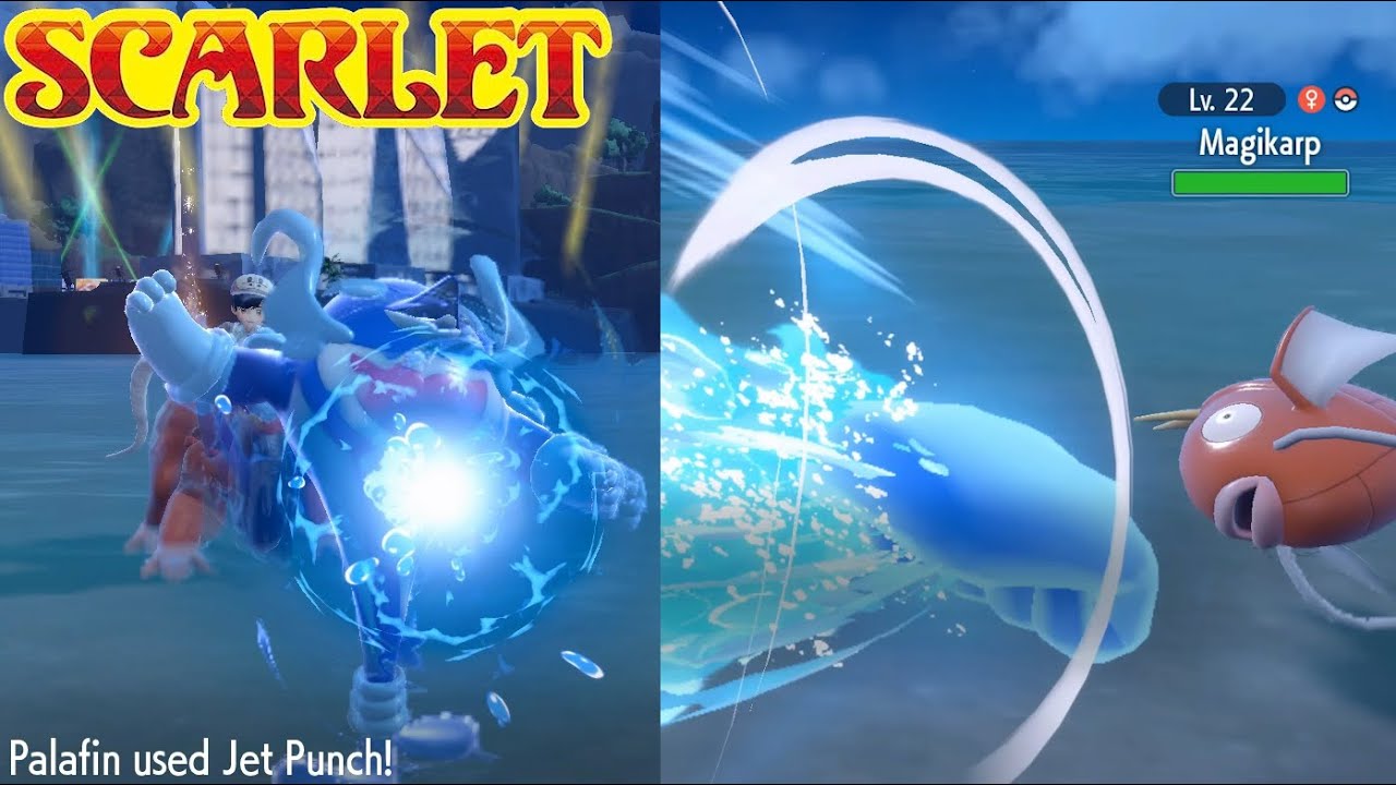 #857 Jet Punch - Generation IX Pokémon move - YouTube