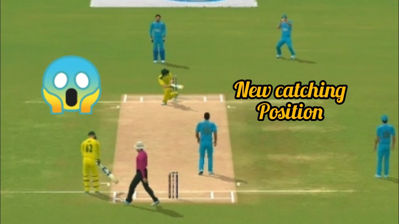 Real Cricket 24 unbelievable new Catching position tips new drama 😱 ...