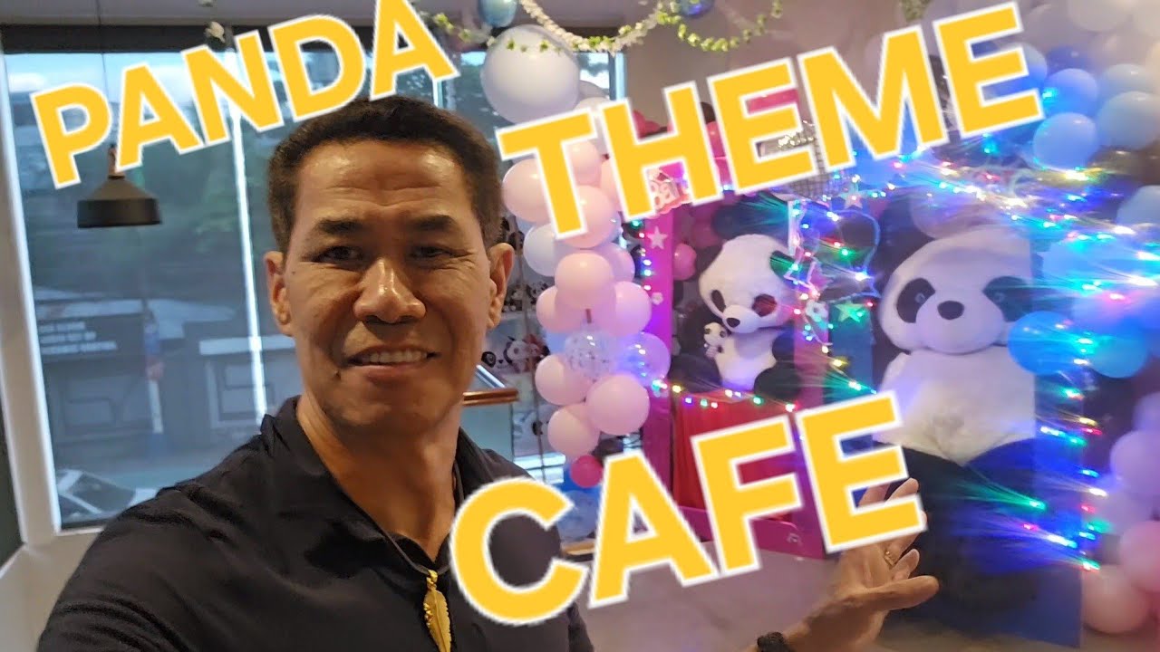 THE 1ST PANDA THEME 🐼 CAFE De Esa | in C. Reymundo Pasig City ...