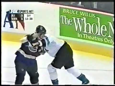 Todd Bertuzzi vs Owen Nolan - YouTube