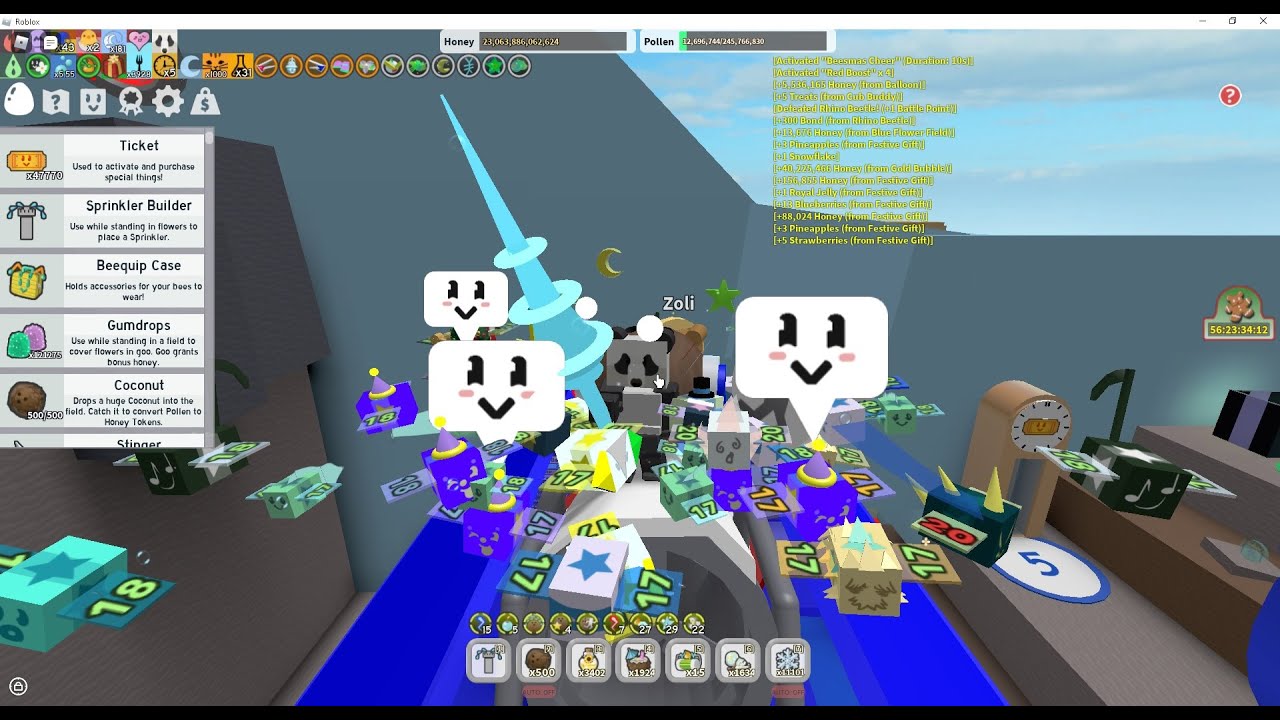 Bee Swarm Short shopping Blue HQ - YouTube