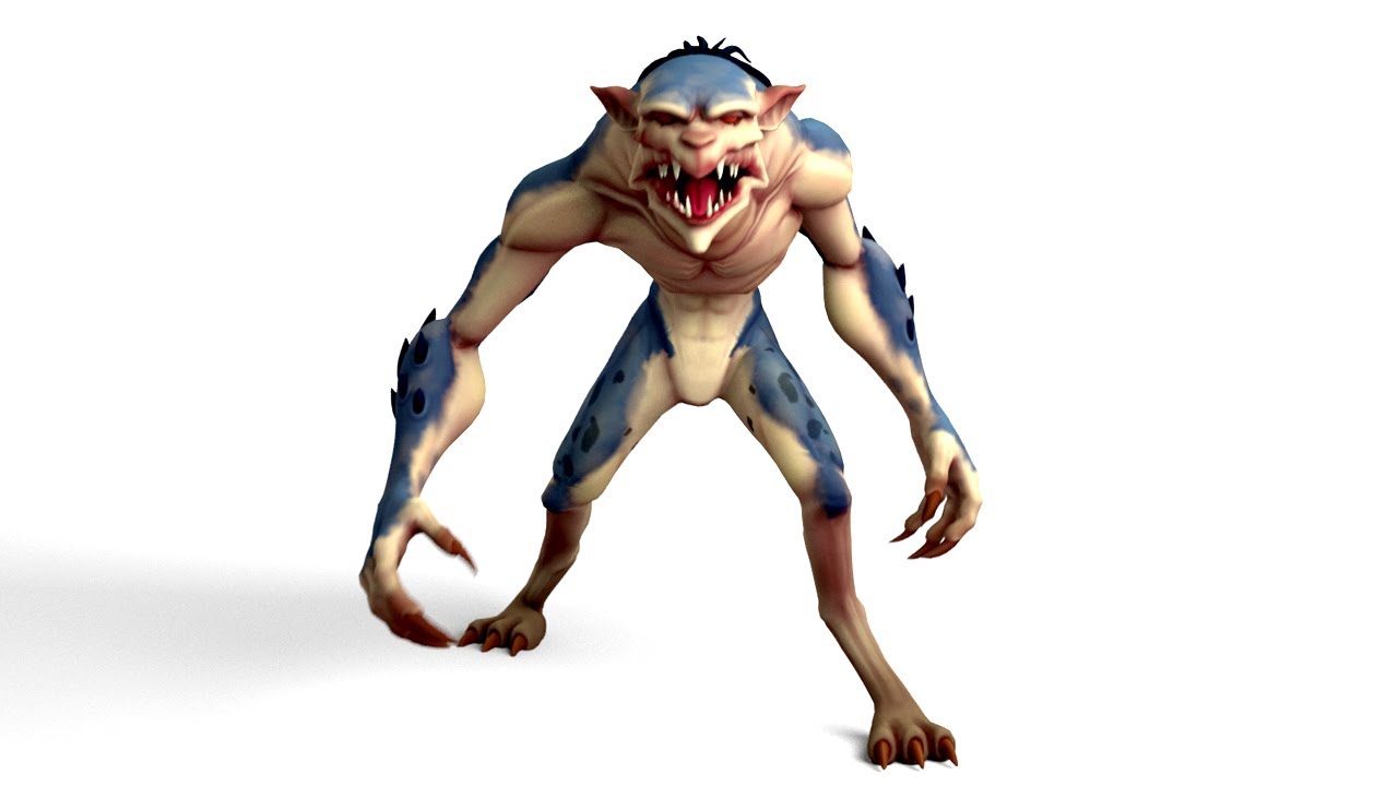 Ghoul Jump Animation - Maya Animation - YouTube