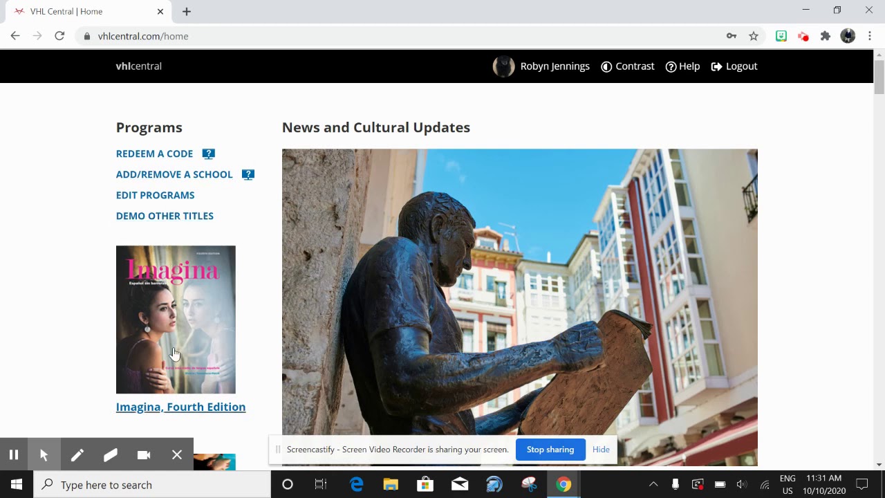 How to Enroll in VhlCentral Course - YouTube