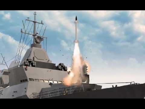 Barak 8, SAM, Missile Shield System of Indian Navy - YouTube