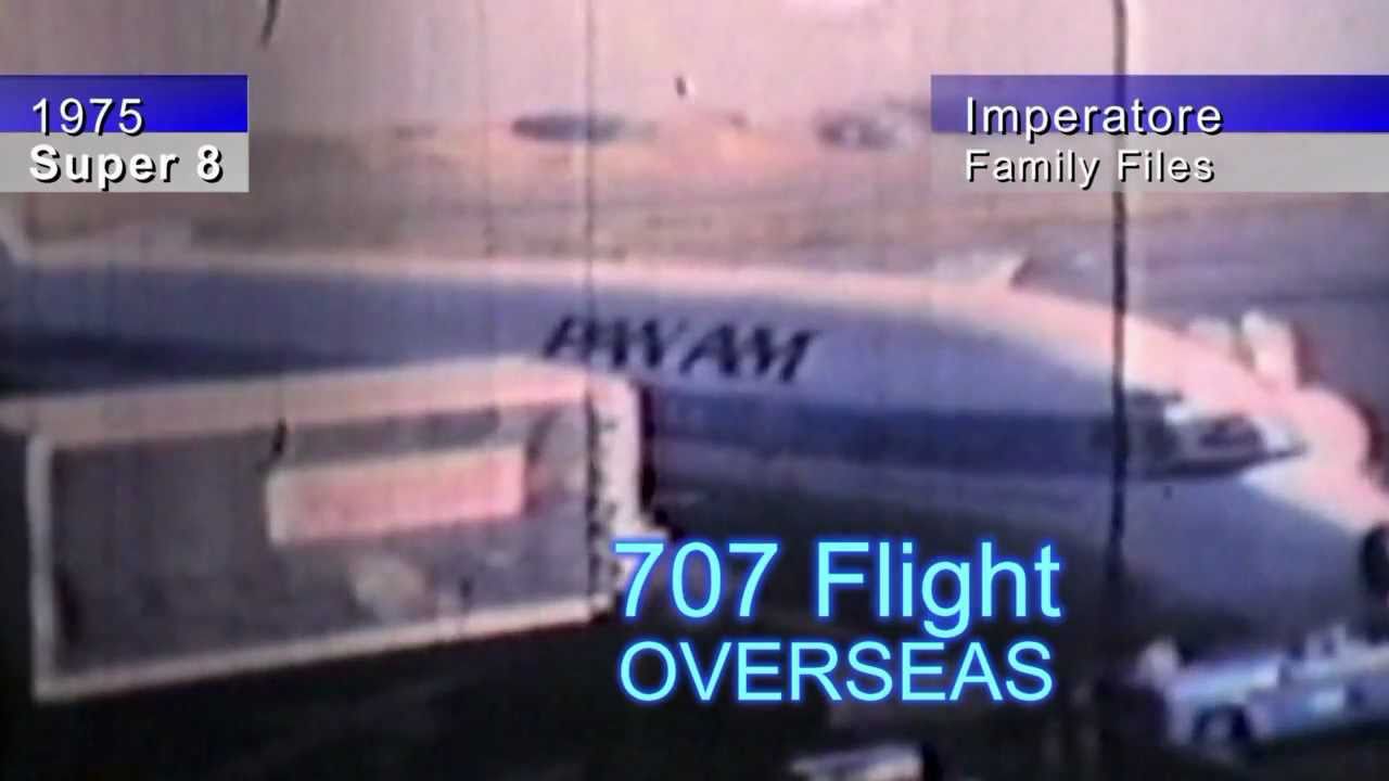 707 Flight Overseas - YouTube