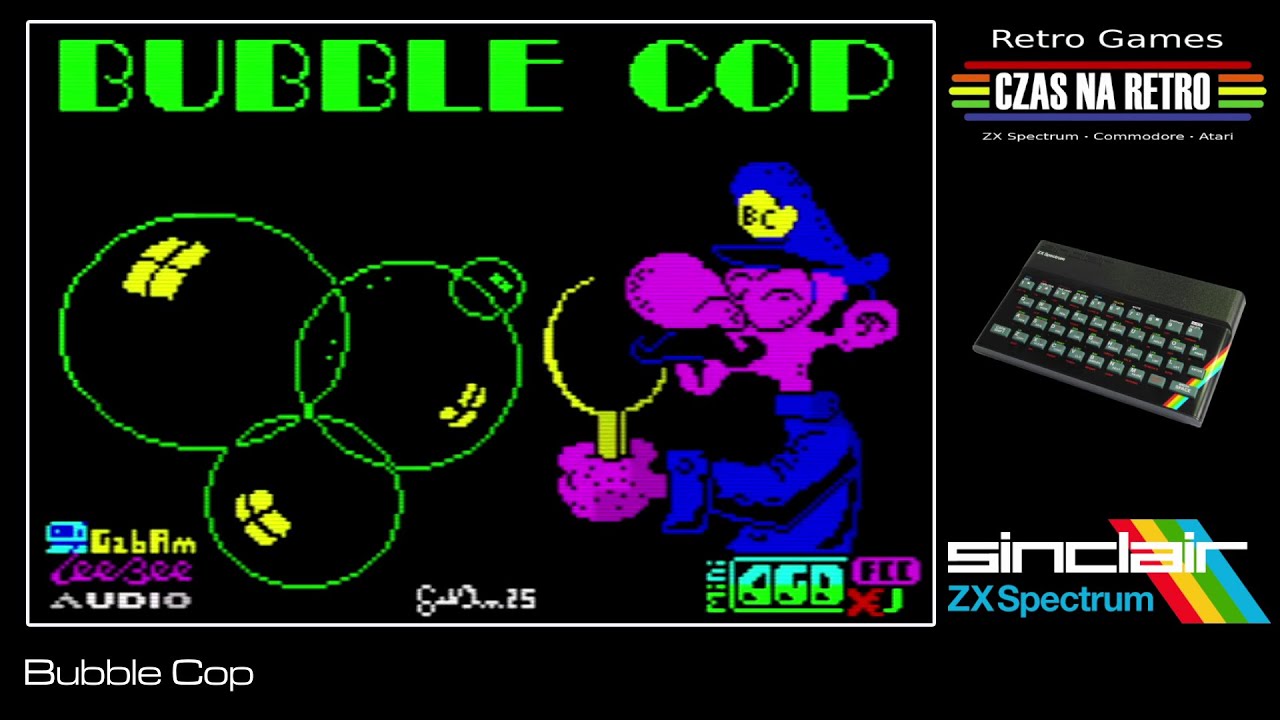 Bubble Cop (2025) - ZX Spectrum - YouTube
