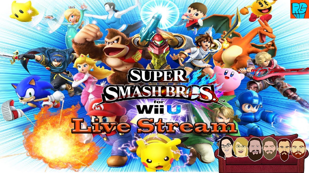 Super Smashed Bros: Super Smash Bros Wii U: Live Stream 8/31/18 - YouTube