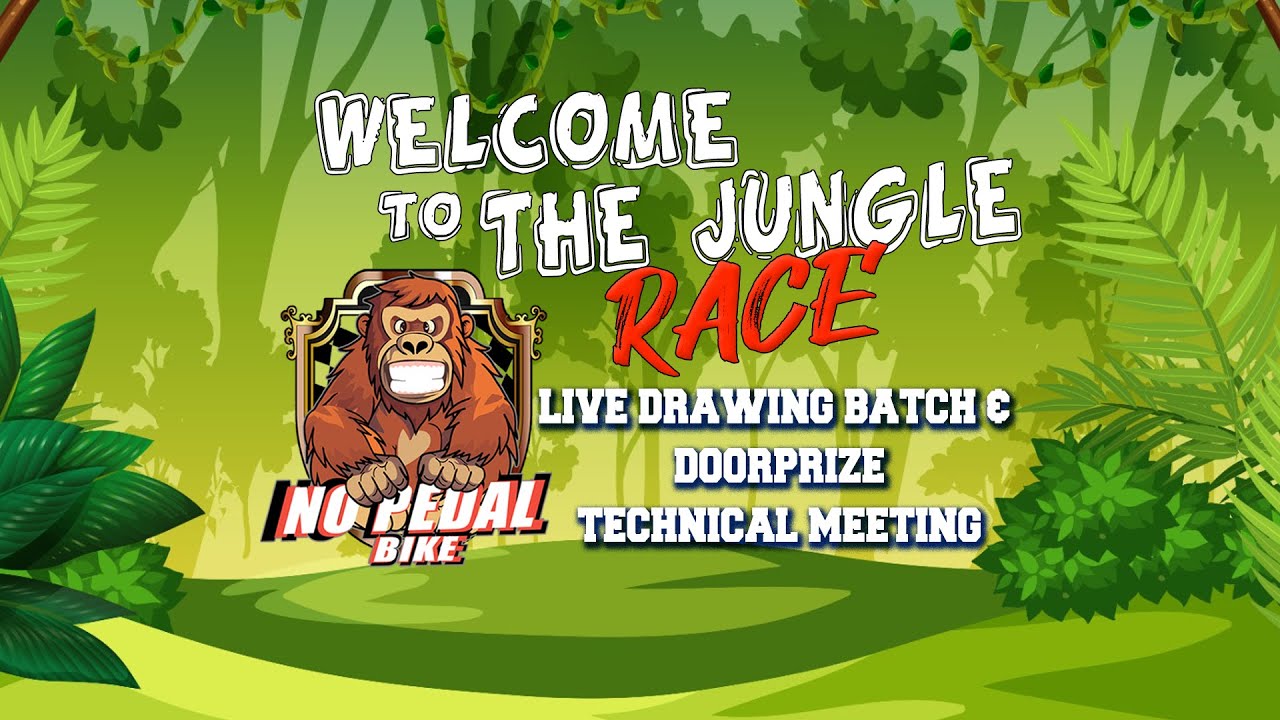 DRAWING BATCH 'WELCOME TO THE JUNGLE RACE' - YouTube