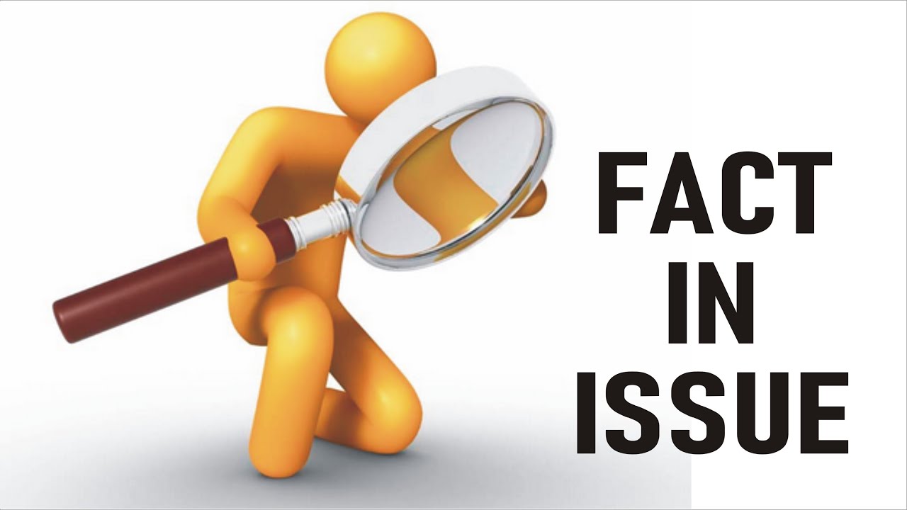 fact in issue | Indian Evidence act,1872 | Law Lecture - YouTube