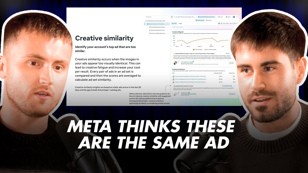 The New Meta Ad Playbook: Avoiding Creative Similarity on Meta - YouTube