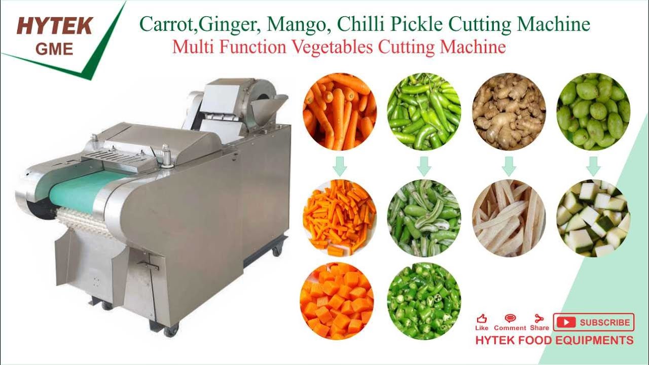 Carrot Cube Cutting For Pickles | Carrot Finger Cutting | Chilli ...