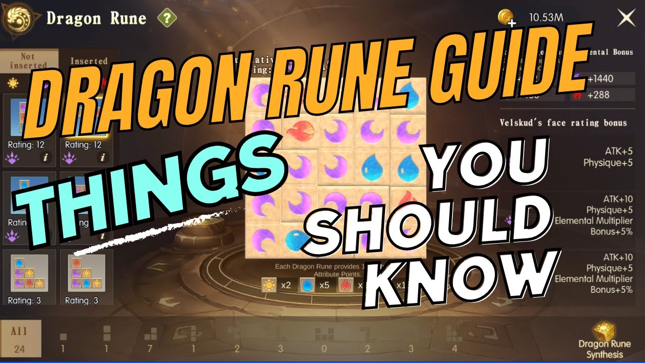 Dragon Rune Guide and Tips | Everything You Need To Know About Dragon ...