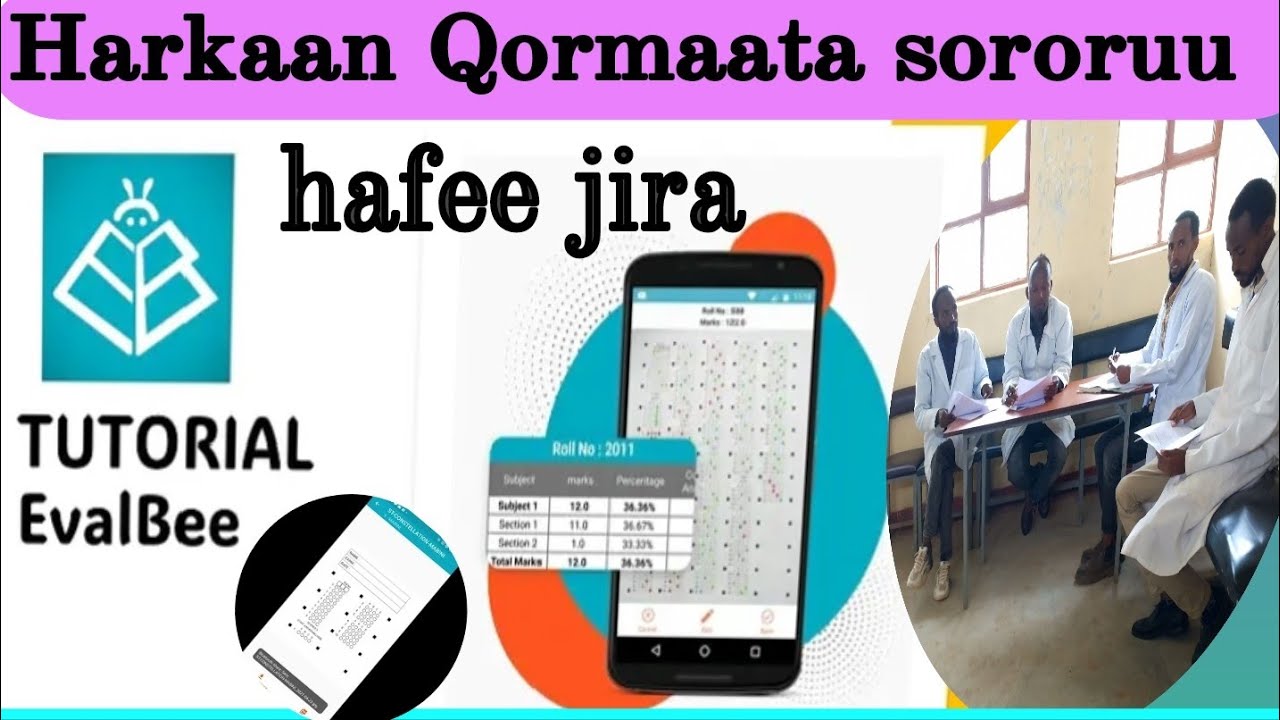 Akkamitti OMR answersheet scanner(Moosaajii Eval bee)fayyadamuun ...