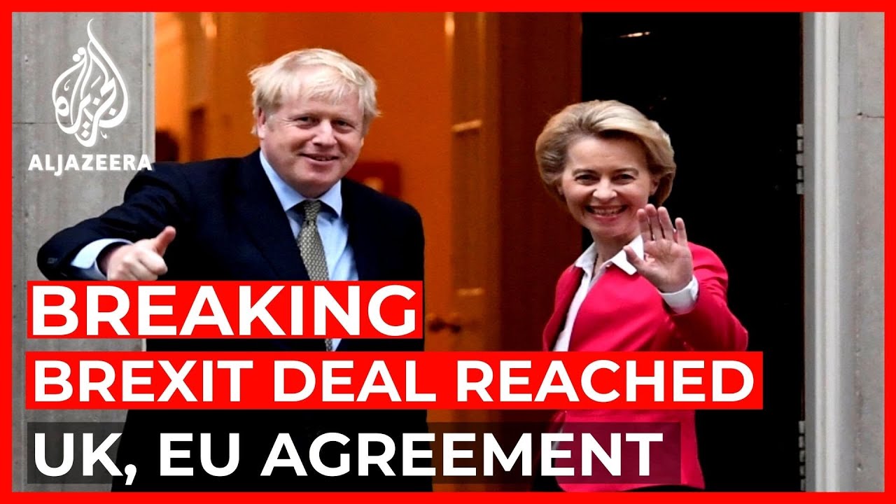 After months of negotiations, UK, EU secure Brexit trade deal - YouTube