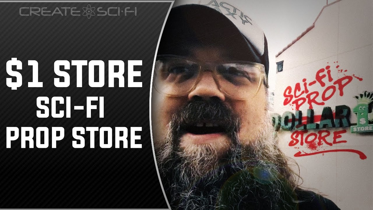 They Say, Dollar Store. We Say, Sci-Fi Prop Store !!! - YouTube