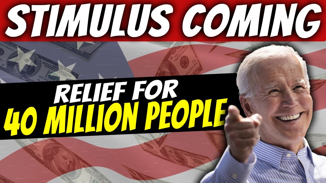 Stimulus For 40 Million People | White House Says Relief Coming Soon ...