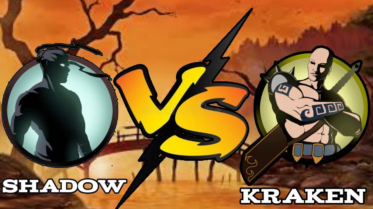 In pirate throne one of powerful kraken fight with shadow in shadow ...