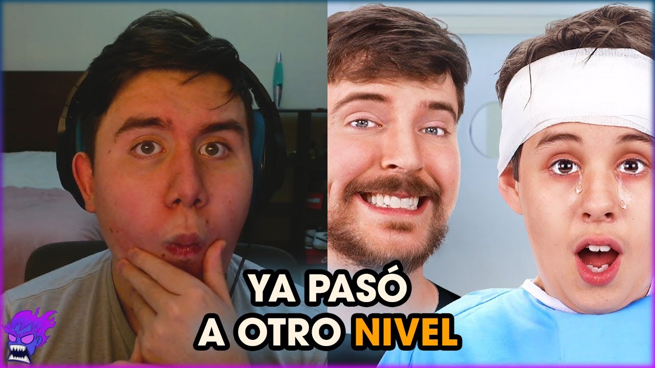 Chule reacciona a 1,000 Personas con Ceguera Ven por Primera Vez de MrBeast - YouTube