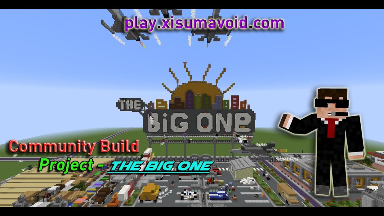 XisumaVoid Server - Community Build The Big One - YouTube