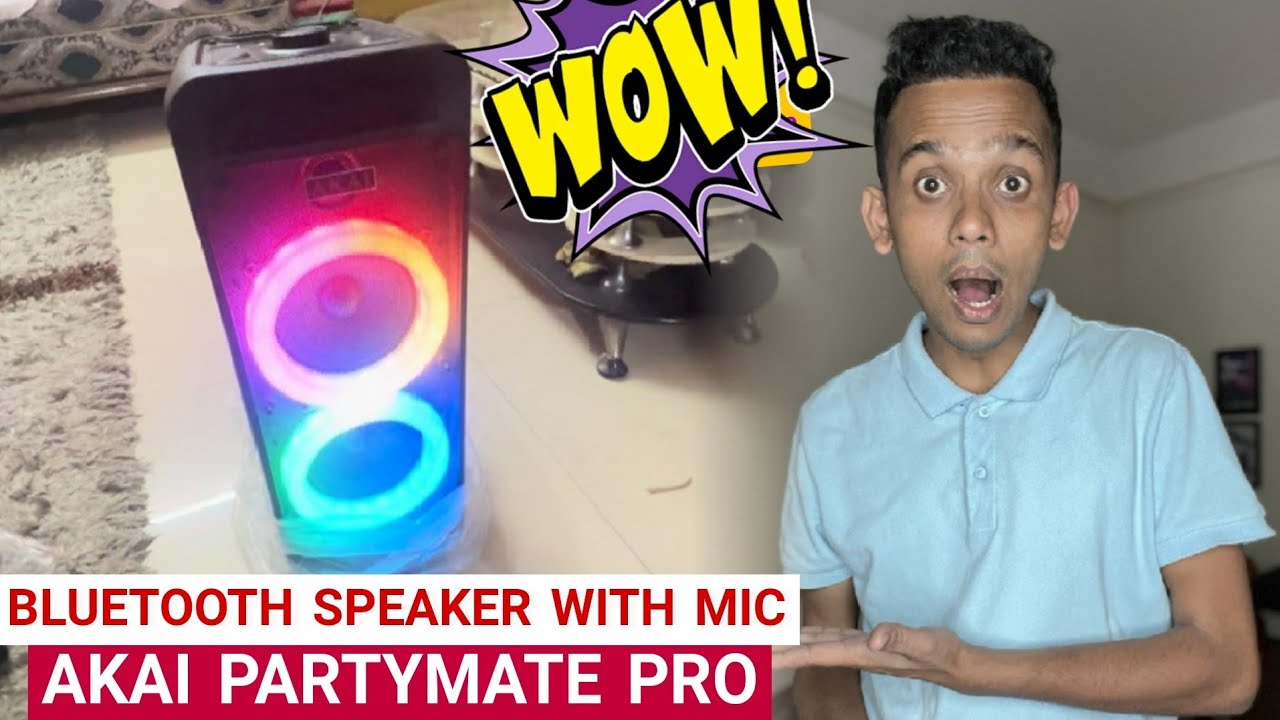 AKAI PA SYSTEM FOR SCHOOL | Best Bluetooth Party Speaker for School ...