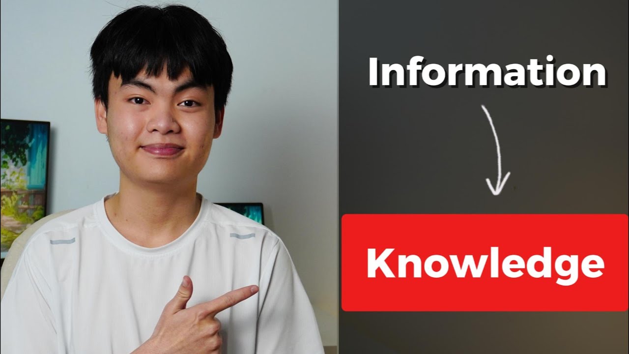 How to Turn Information Into Your Knowledge - YouTube