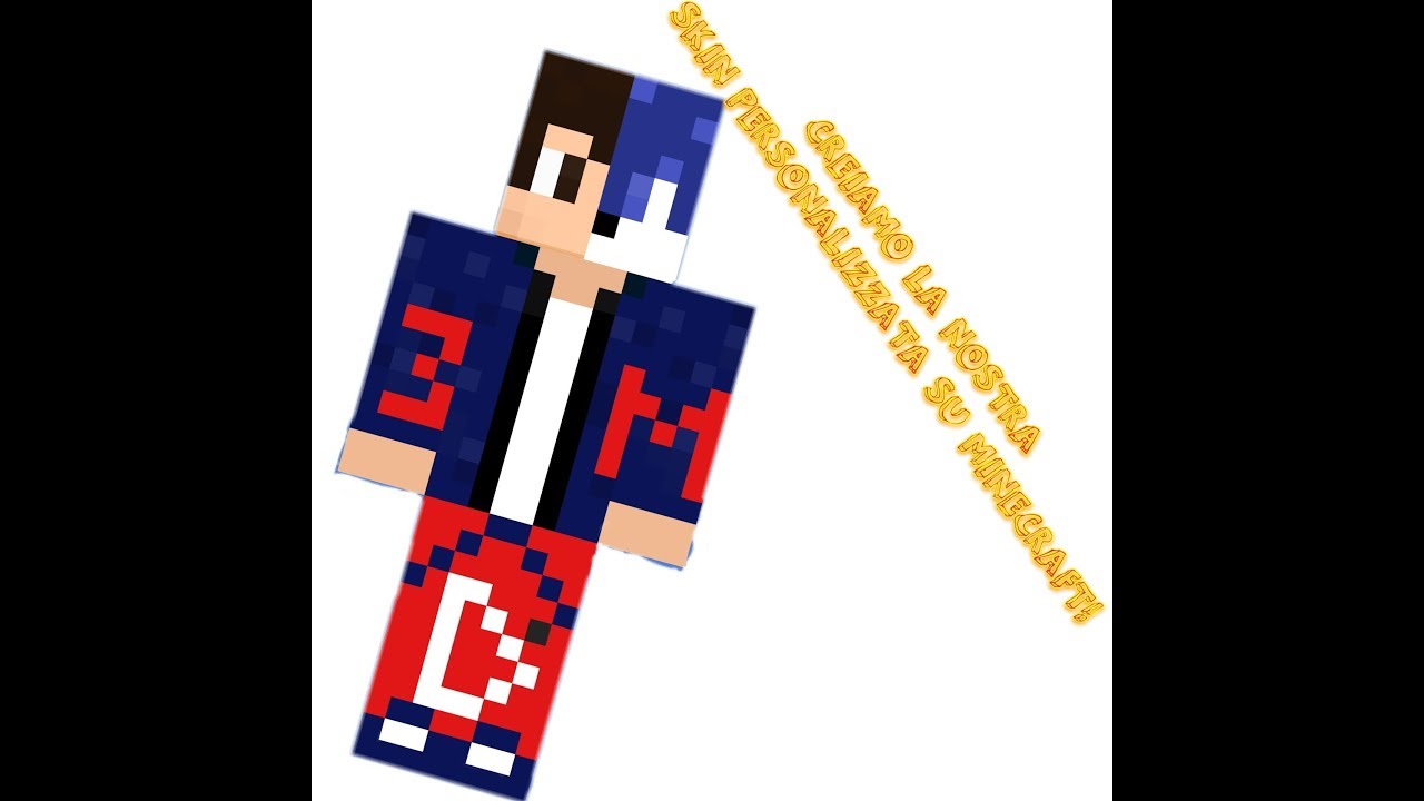 Creiamo la nostra skin personalizzata su Minecraft! - YouTube