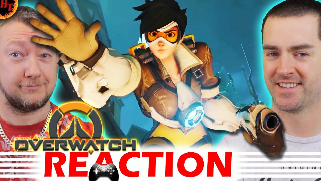 Overwatch ''GAMEPLAY'' Trailer Reaction - YouTube